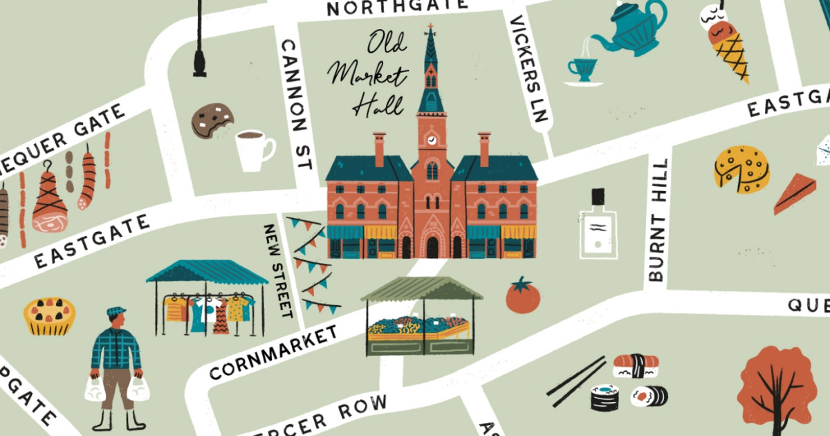 Things to consider when creating an illustrated visitor map with character