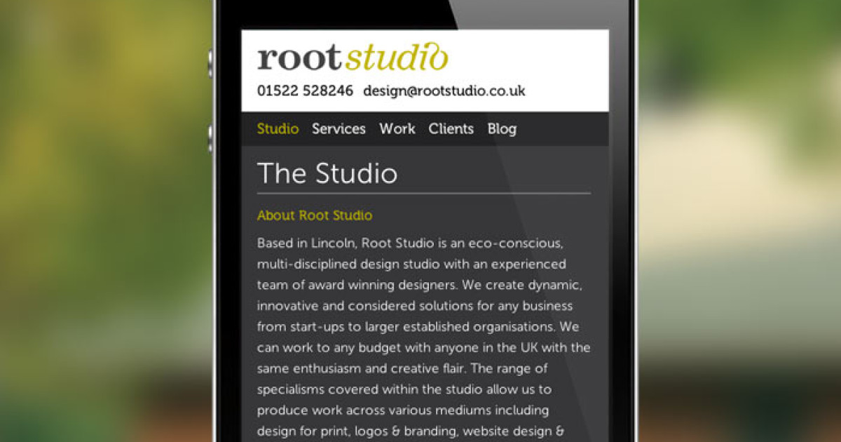 Our New Responsive Website