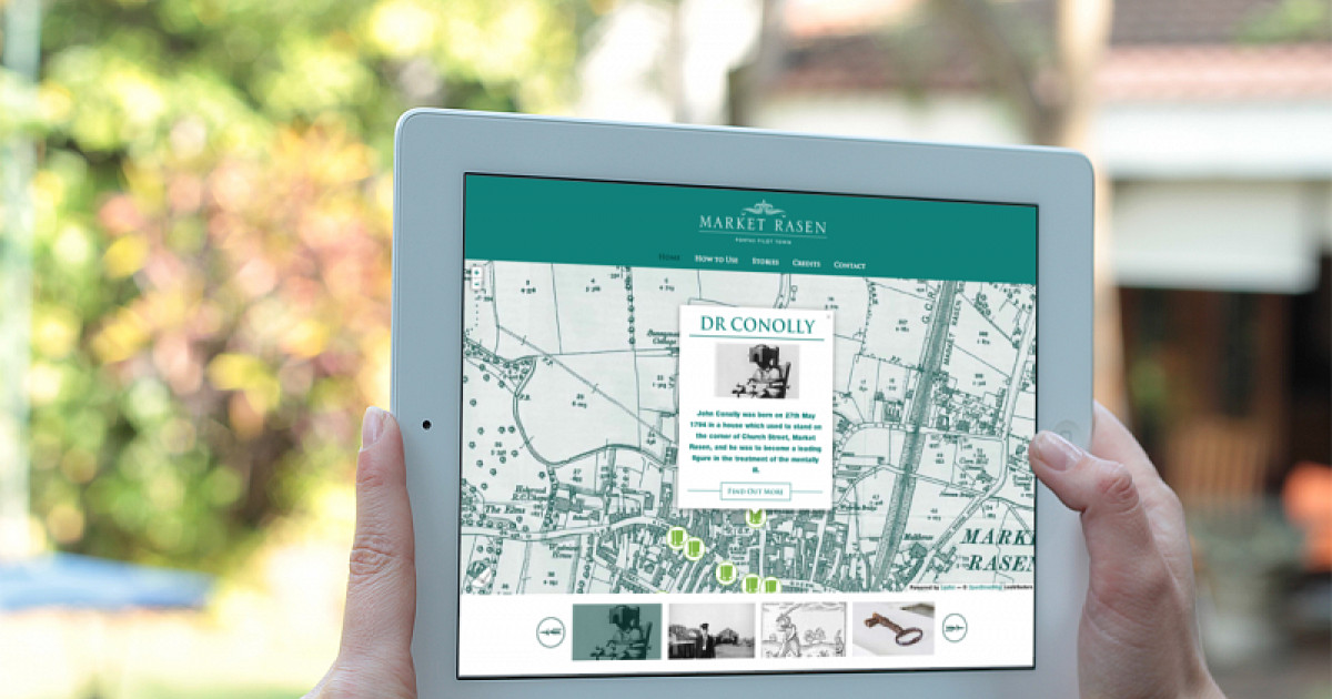 Market Rasen's Heritage Tour website